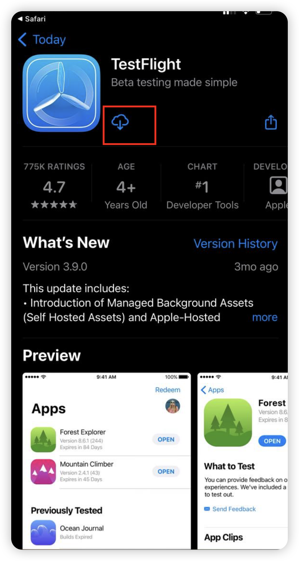 Tutorial Unduh dan Instalasi Apple System TestFlight – Pusat Pengumuman